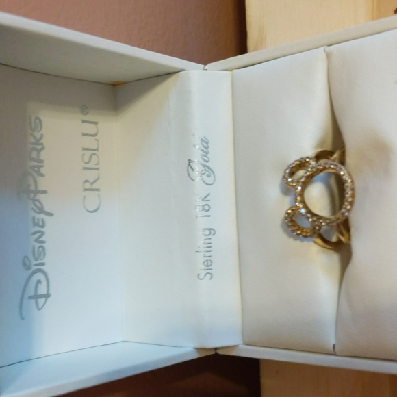 Disney | Jewelry | Crislu Disney Mickey Ring Size 5 | Poshmark